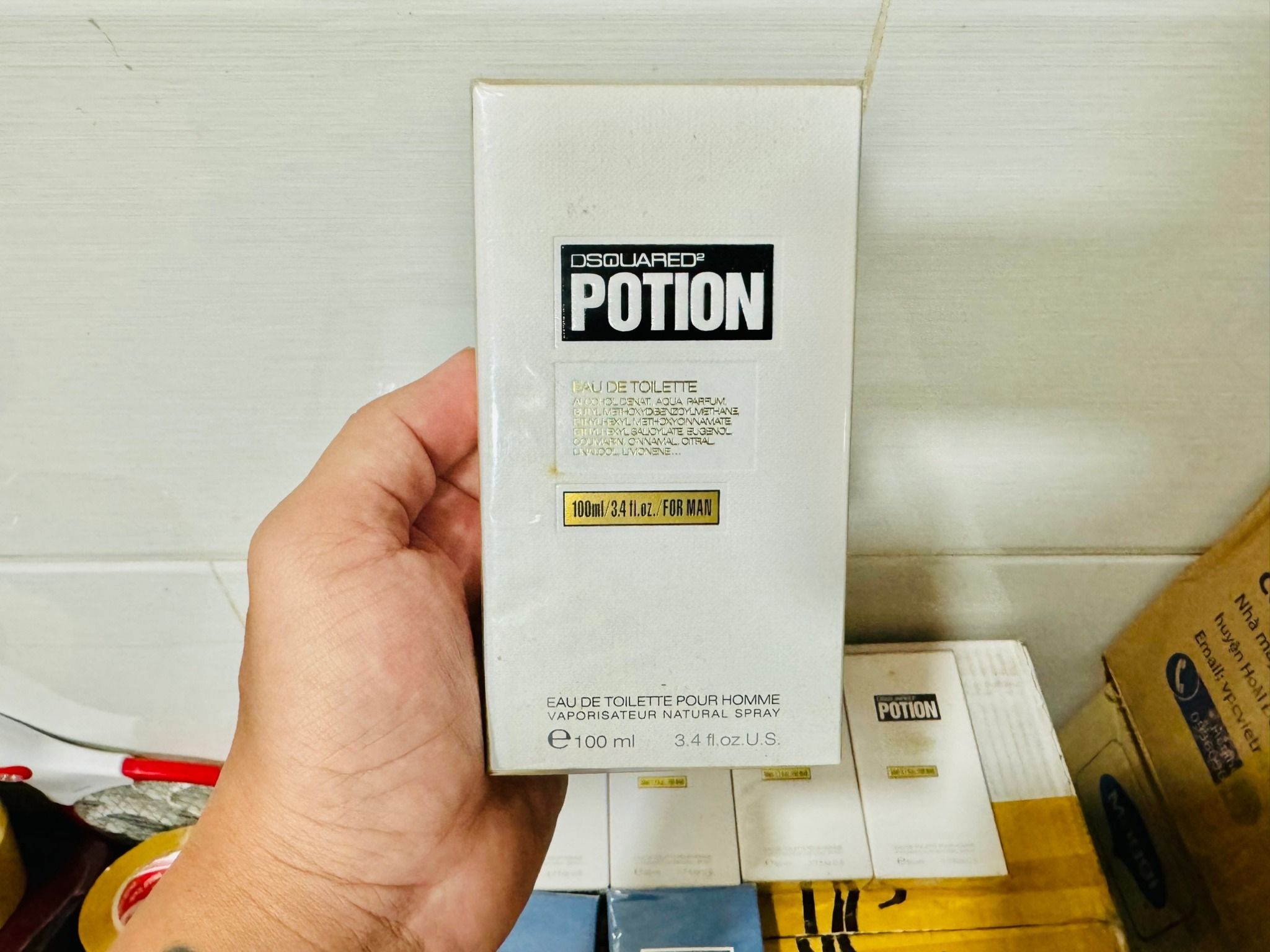 Nước Hoa Nam Dsquared Potion Eau de Toilette – Sahara Perfume