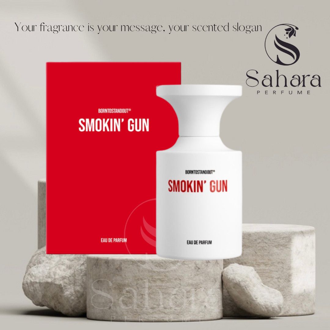 Nước hoa unisex Borntostandout Smokin Gun Eau De Parfum – Sahara Perfume