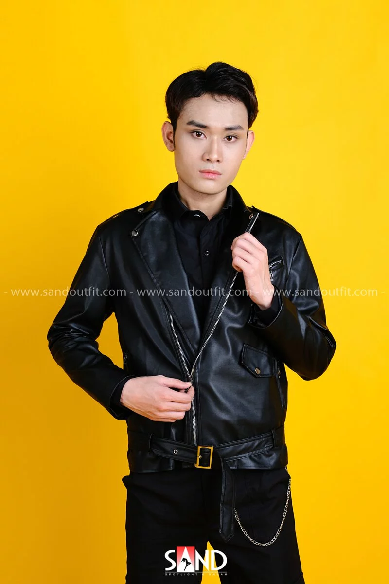 Áo Khoác Da Lì Nam Đen | SAND – Sand Outfit