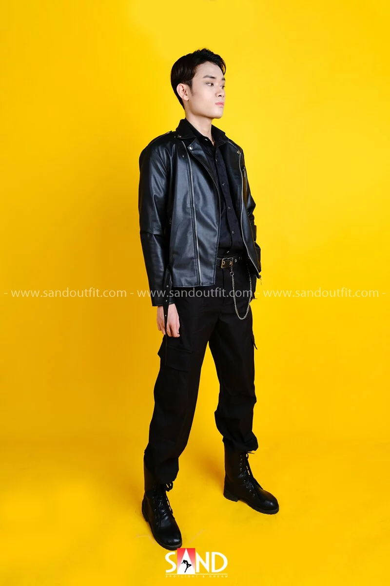Áo Khoác Da Lì Nam Đen | SAND – Sand Outfit