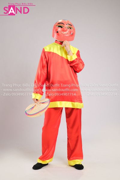 Set Hoá Trang Ông Địa - Đỏ – Sand Outfit