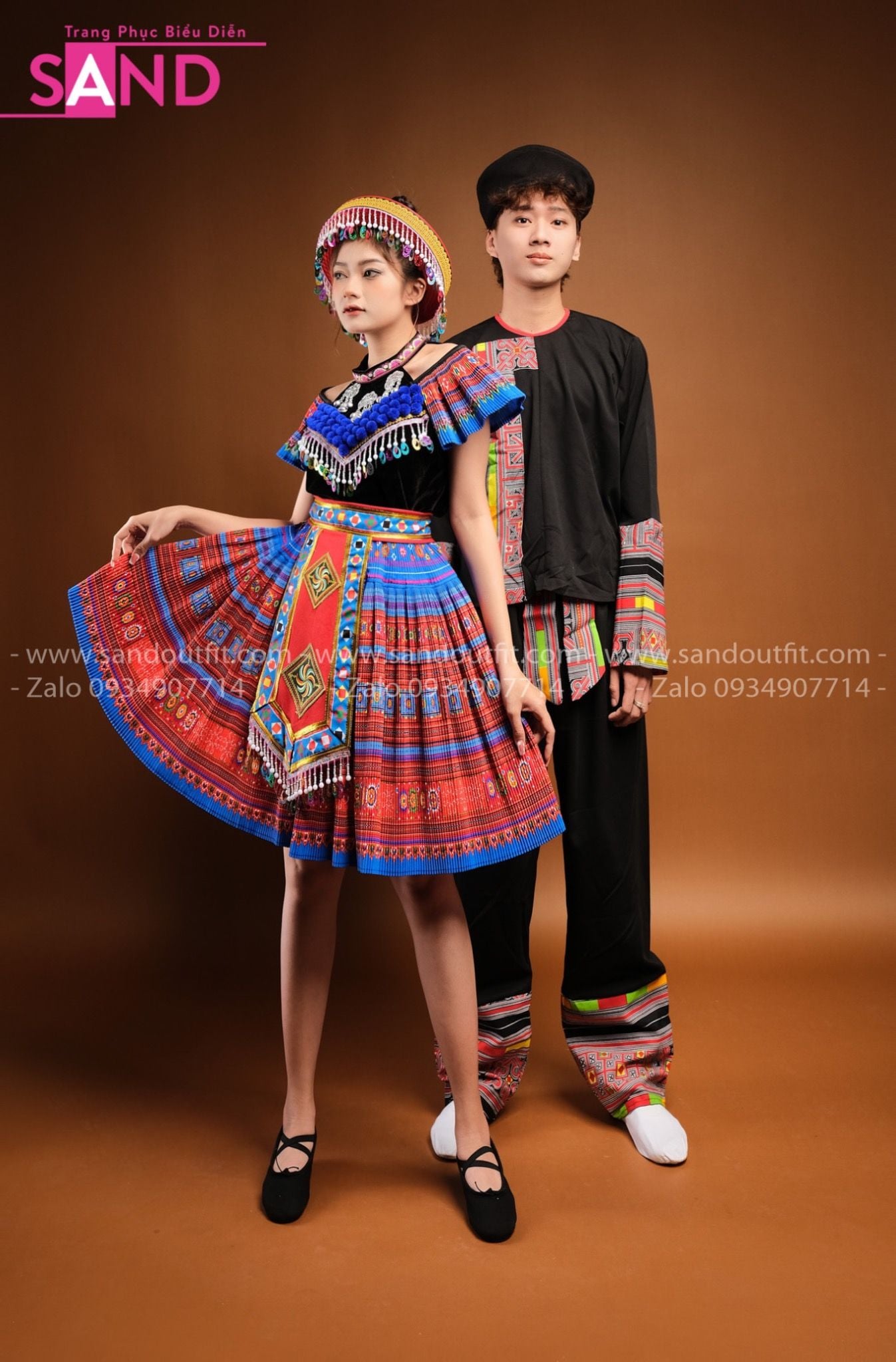 Trang Phục Dân Tộc H-Mông – Sand Outfit