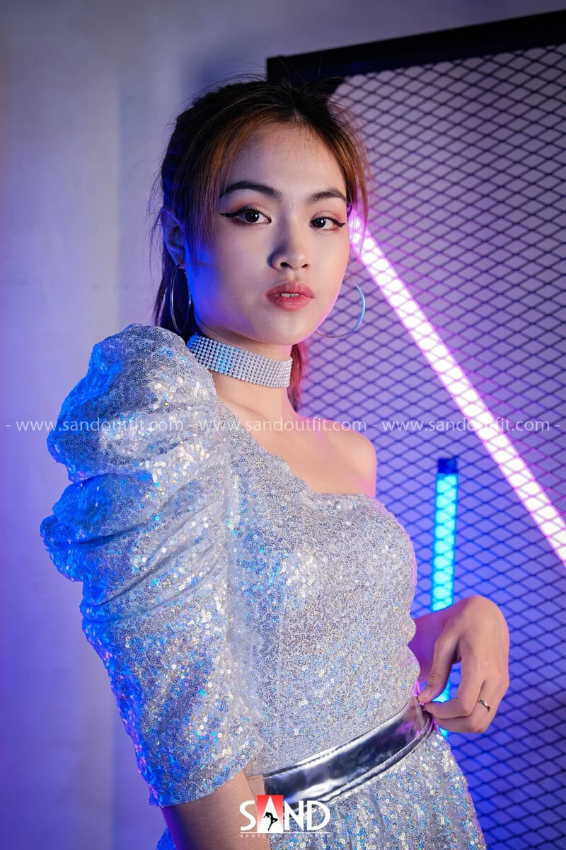 Set Body Kim Sa Bạc Kèm Tà Váy Rời | SAND – Sand Outfit