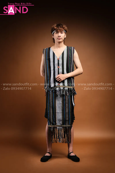 NCH0101 Trang Phục Cơ-Ho Nam – Sand Outfit