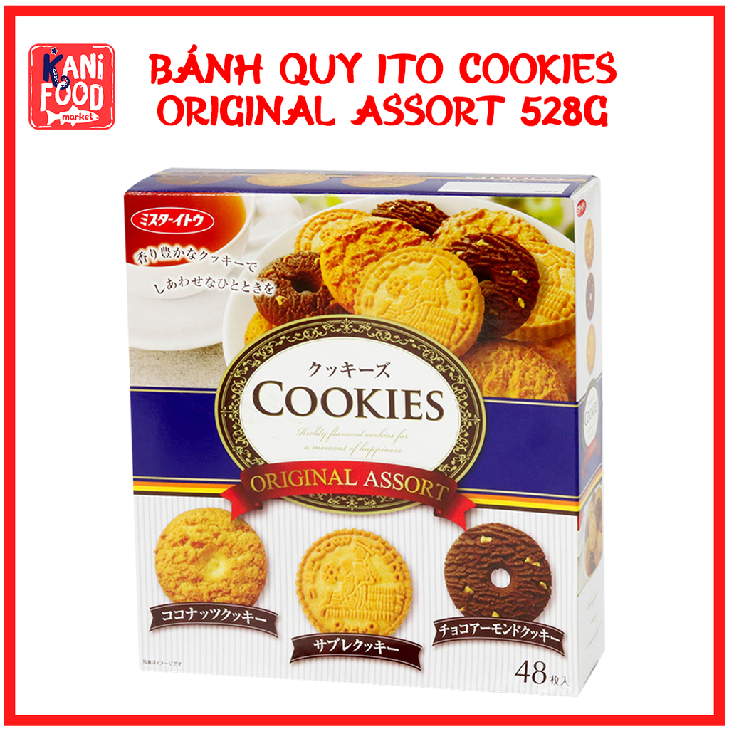 BÁNH QUY ITO COOKIES ORIGINAL ASSORT 528G
