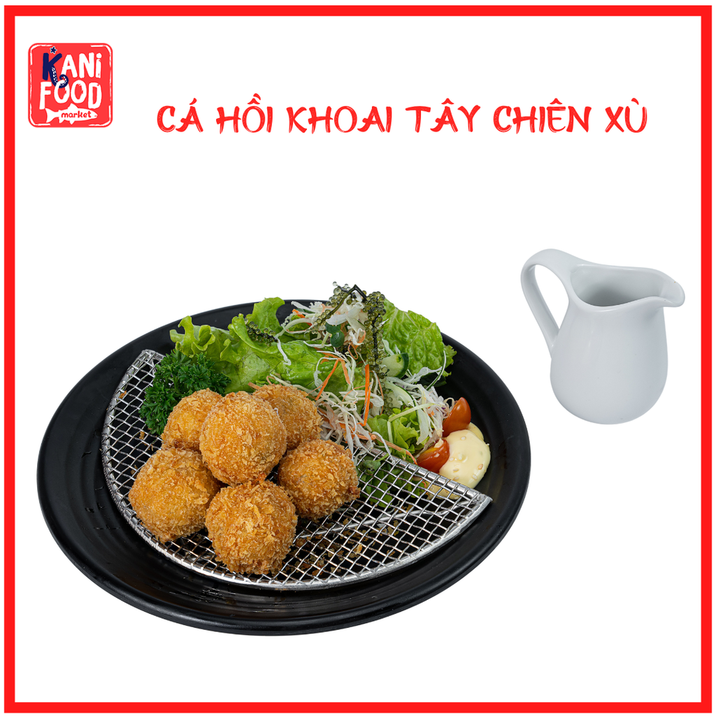CÁ HỒI KHOAI TÂY CHIÊN XÙ | Kani Food