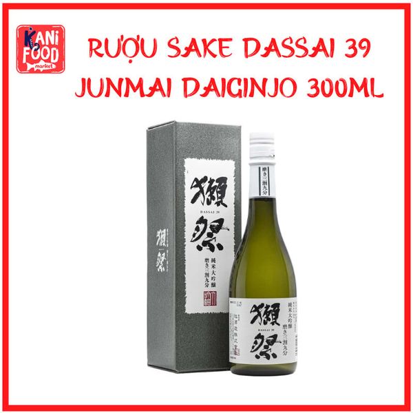 RƯỢU SAKE DASSAI 39 JUNMAI DAIGINJO 16% 300ML/720ML | Kani Food