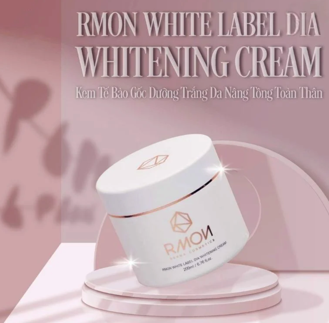 Kem dưỡng trắng da body tế bào gốc Rmon White Cream 200ml – hyphat.vn