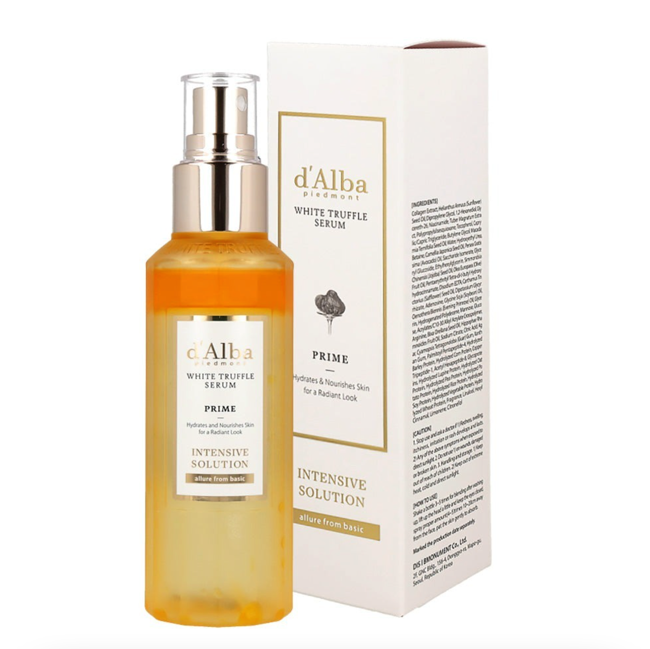 Serum Dạng Xịt D’Alba White Truffle Supreme Intensive Solution 50ml – hyphat.vn