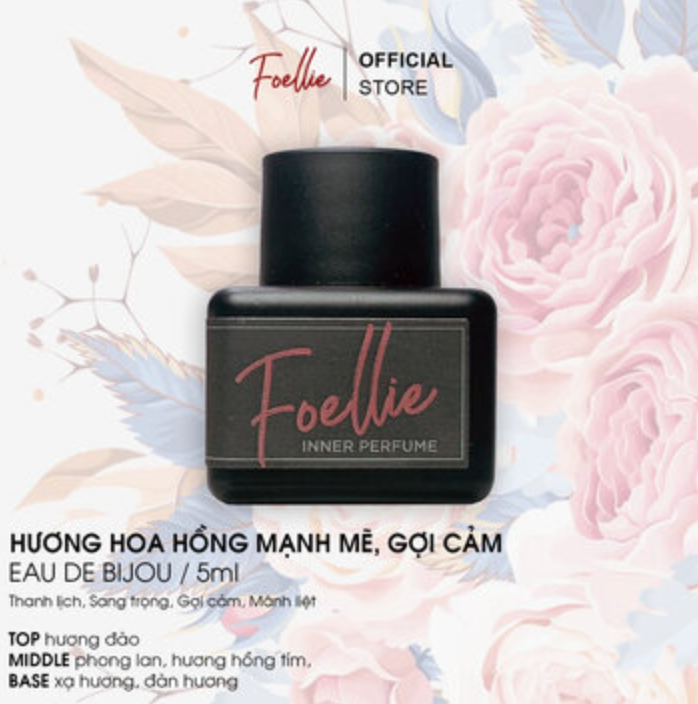 Nước Hoa Vùng Kín Foellie Hương Hoa Hồng Mạnh Mẽ 5ml Inner Perfume #Ea ...