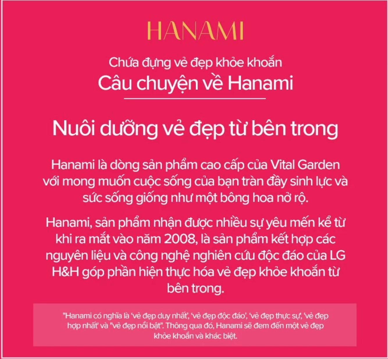 Thực phẩm bổ sung Vital Garden Hanami Collagen Ampoule (25ml x 28 ống ...