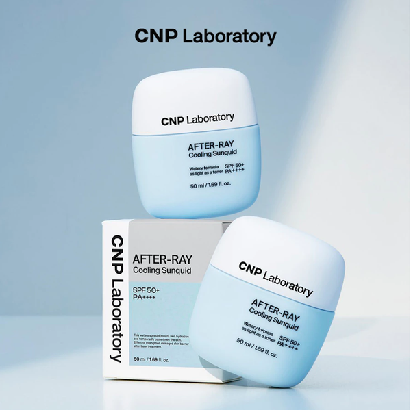 Sữa chống nắng hạ nhiệt dịu da cấp ẩm CNP After-Ray Cooling Sunquid SP ...