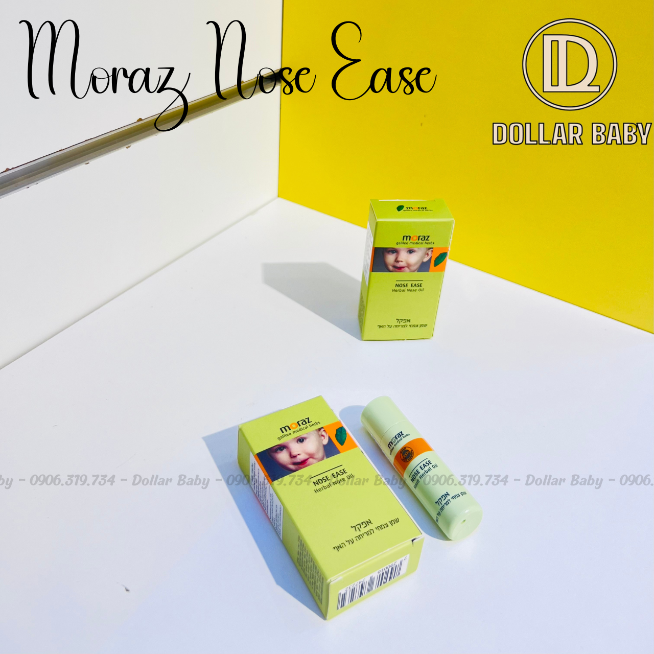 Tinh dầu Moraz Nose Ease Herbal Nose Oil 10ml – Dollar Baby