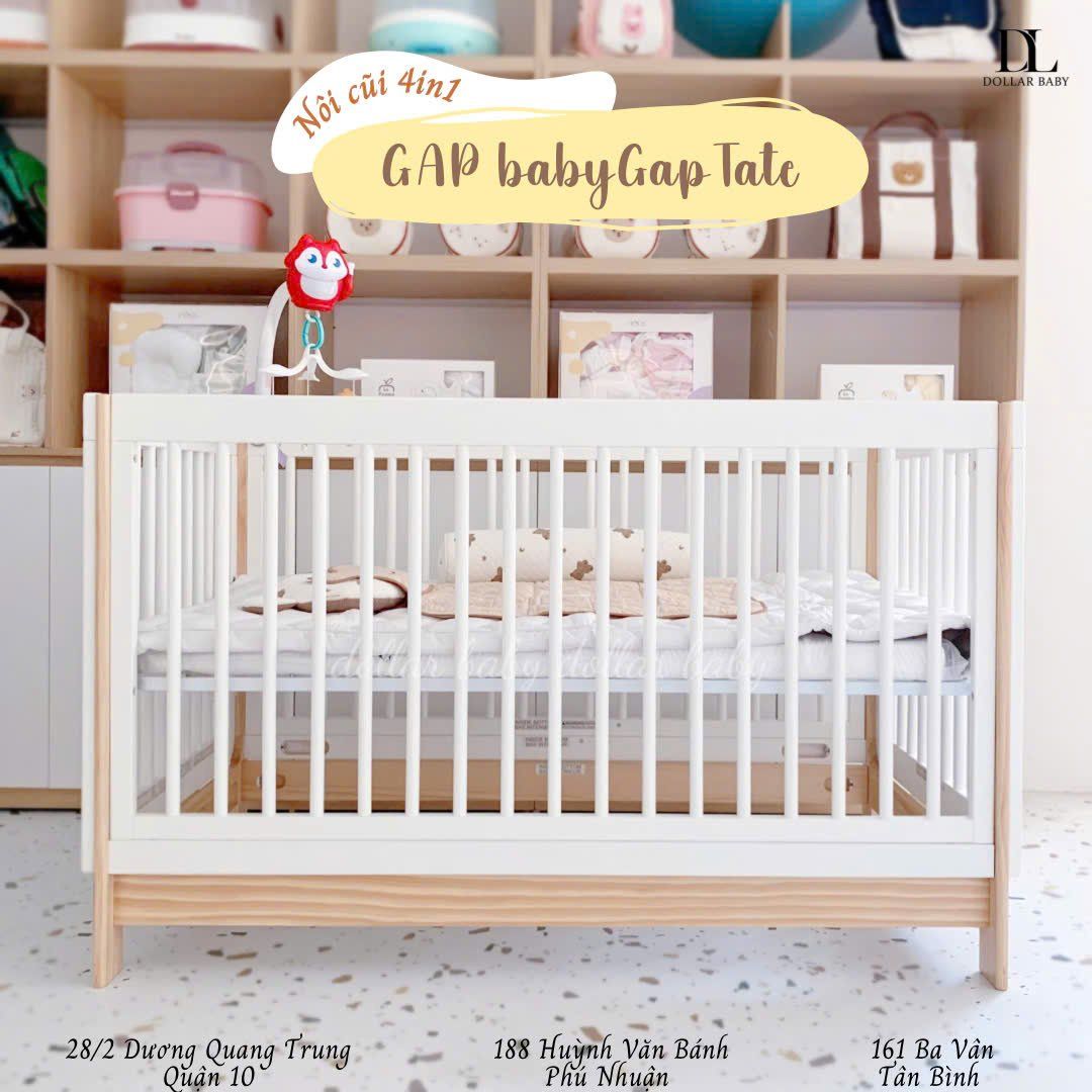 Cũi 4in1 GAP babyGap Tate – Dollar Baby