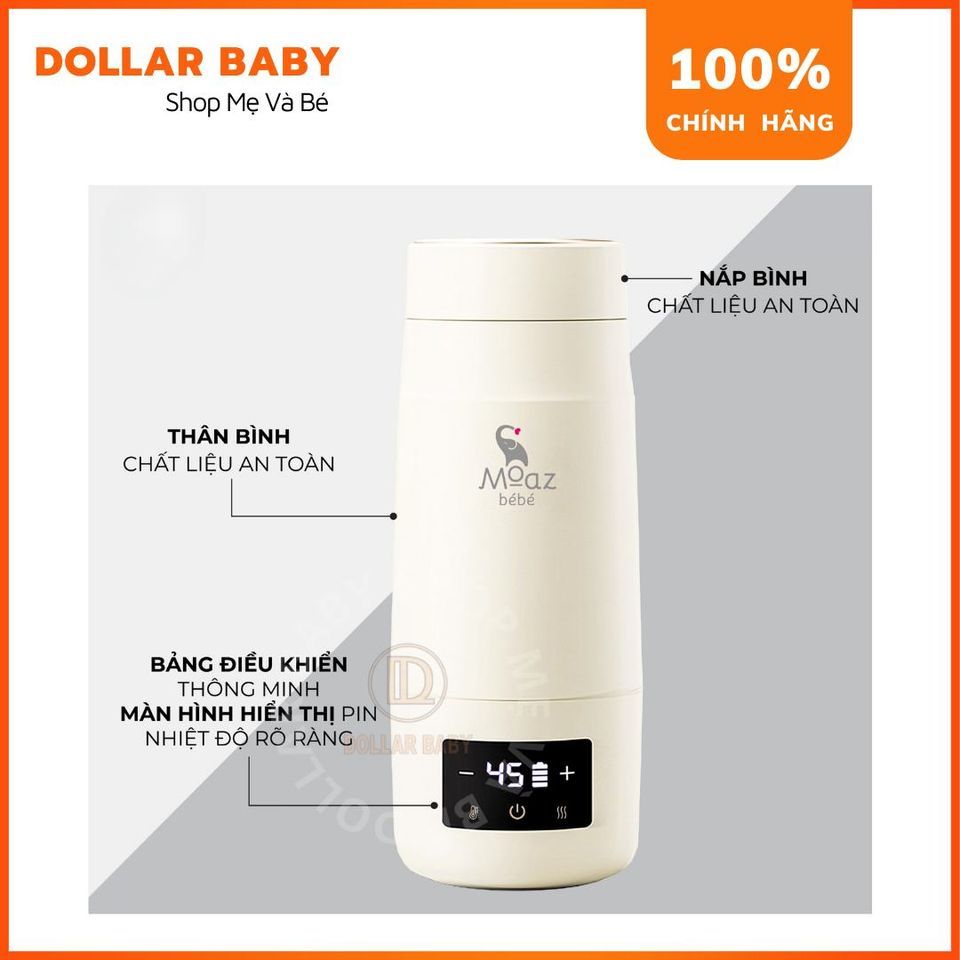 Bình đun nước pha sữa di động Moaz Bebe - MB058 – Dollar Baby