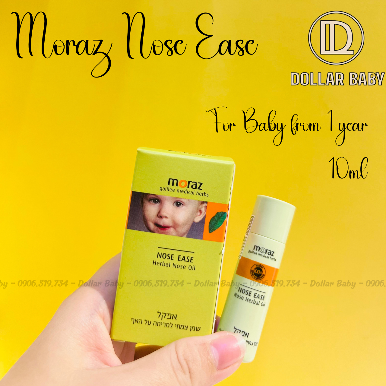 Tinh dầu Moraz Nose Ease Herbal Nose Oil 10ml – Dollar Baby