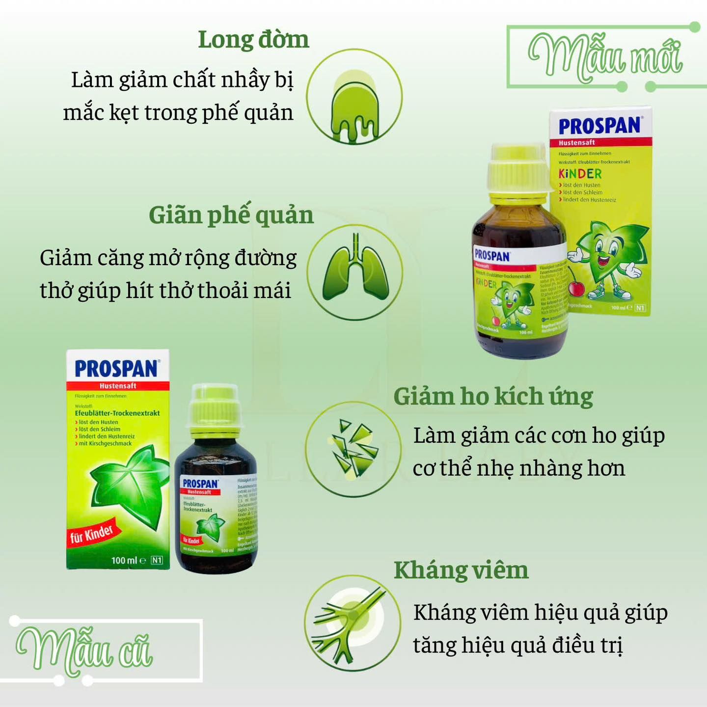 Siro ho Prospan Hustensaft - Đức - 100ml – Dollar Baby