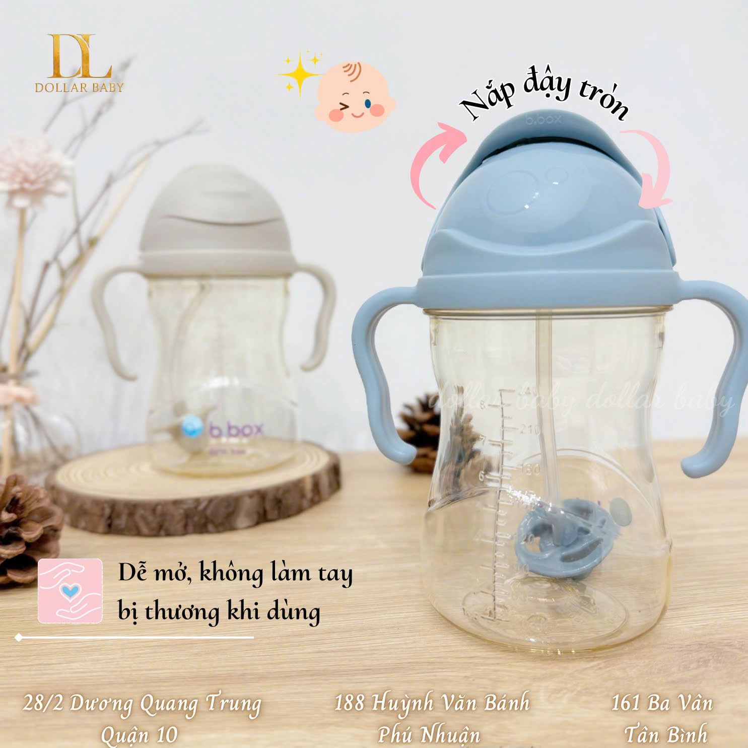 Bình Nước PPSU 360 Độ B.Box - Sippy Cup ( 240ml ) – Dollar Baby