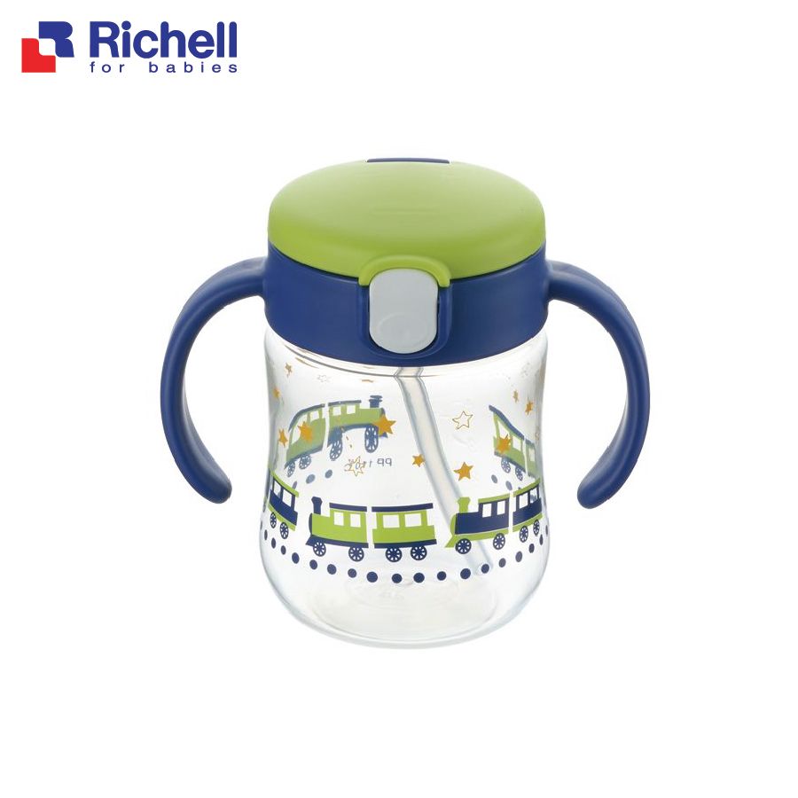 BÌNH ỐNG HÚT MUGOOD RICHELL 200ML TAY XANH ĐẬM – Dollar Baby