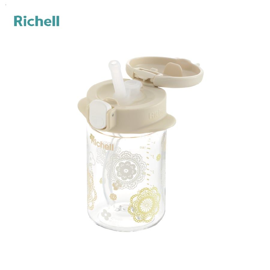 Bình ống hút AQ Richell 160ml – Dollar Baby