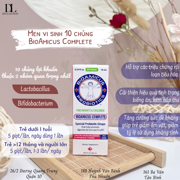 MEN 10 CHỦNG BIO AMICUS CANADA – Dollar Baby