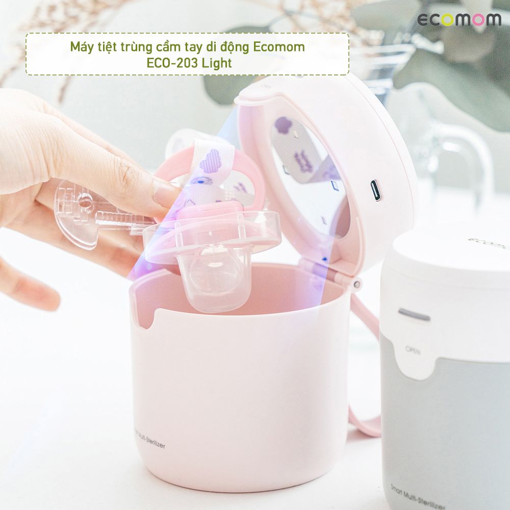 Máy tiệt trùng cầm tay di động Ecomom ECO-203 Light – Dollar Baby