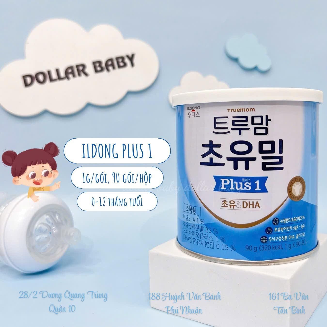 Sữa non ildong Plus số 1 – Dollar Baby