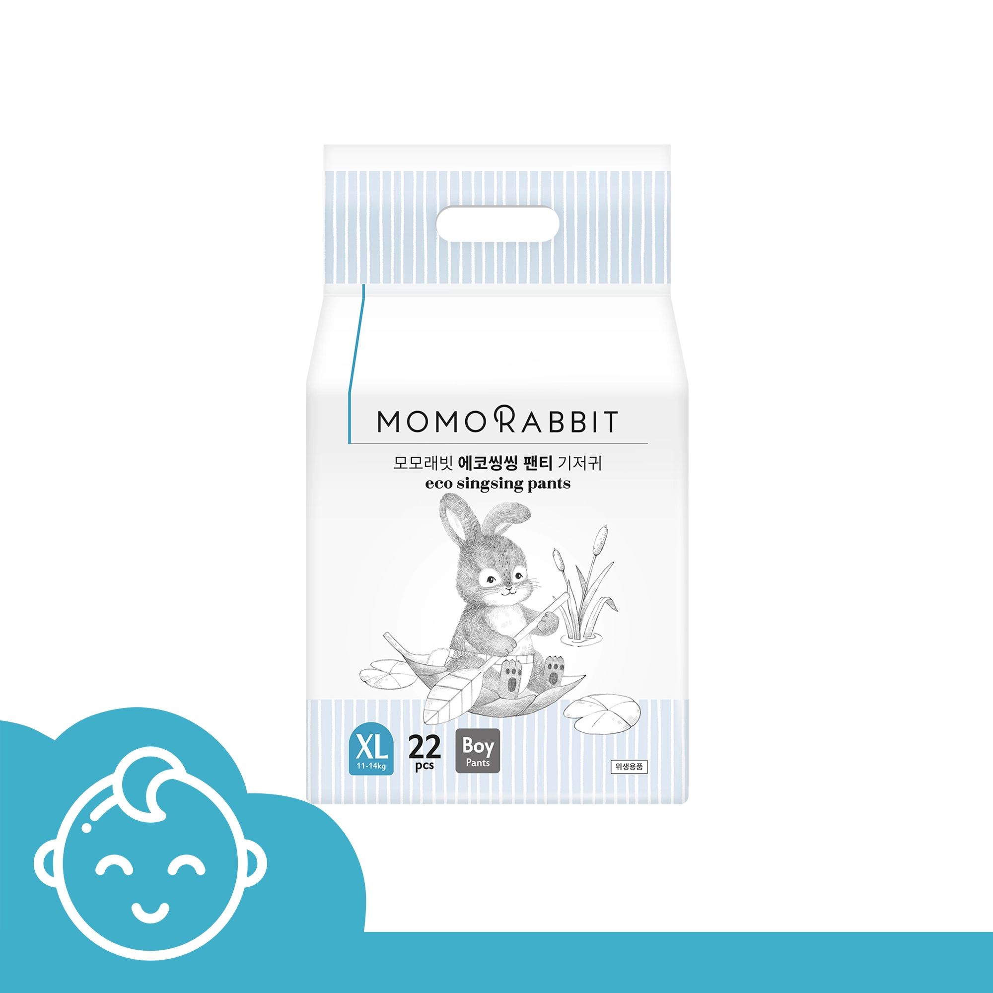 Bỉm Quần Bé Trai MOMO RABBIT – Dollar Baby