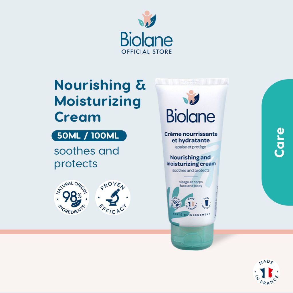 Kem dưỡng ẩm Biolane Nourishing & Moisturizing Cream 50ml – Dollar Baby