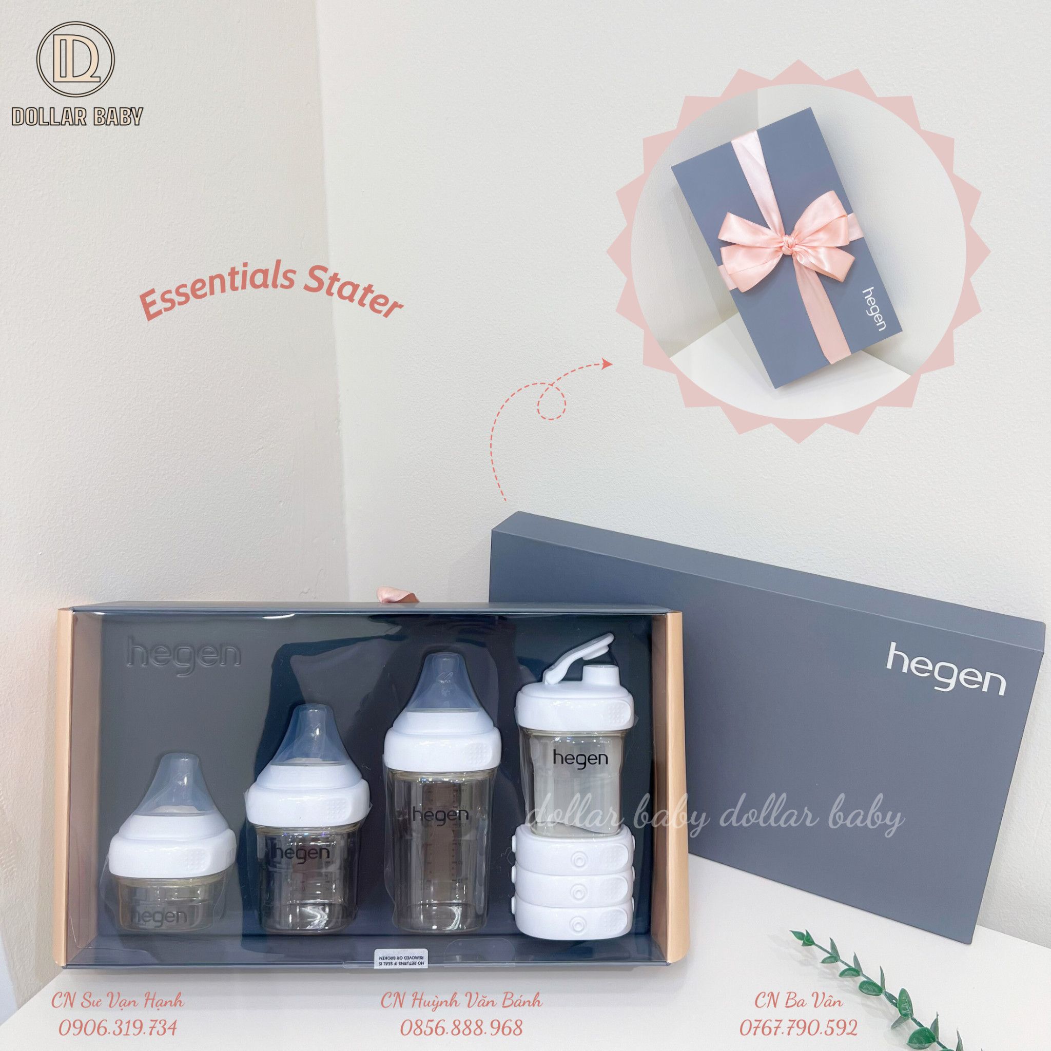 Bộ quà tặng Hegen Essentials Stater Kit – Dollar Baby
