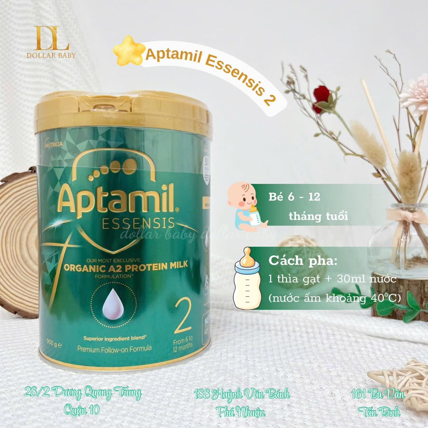 Sữa Aptamil Essensis (0-6 tháng) – Dollar Baby