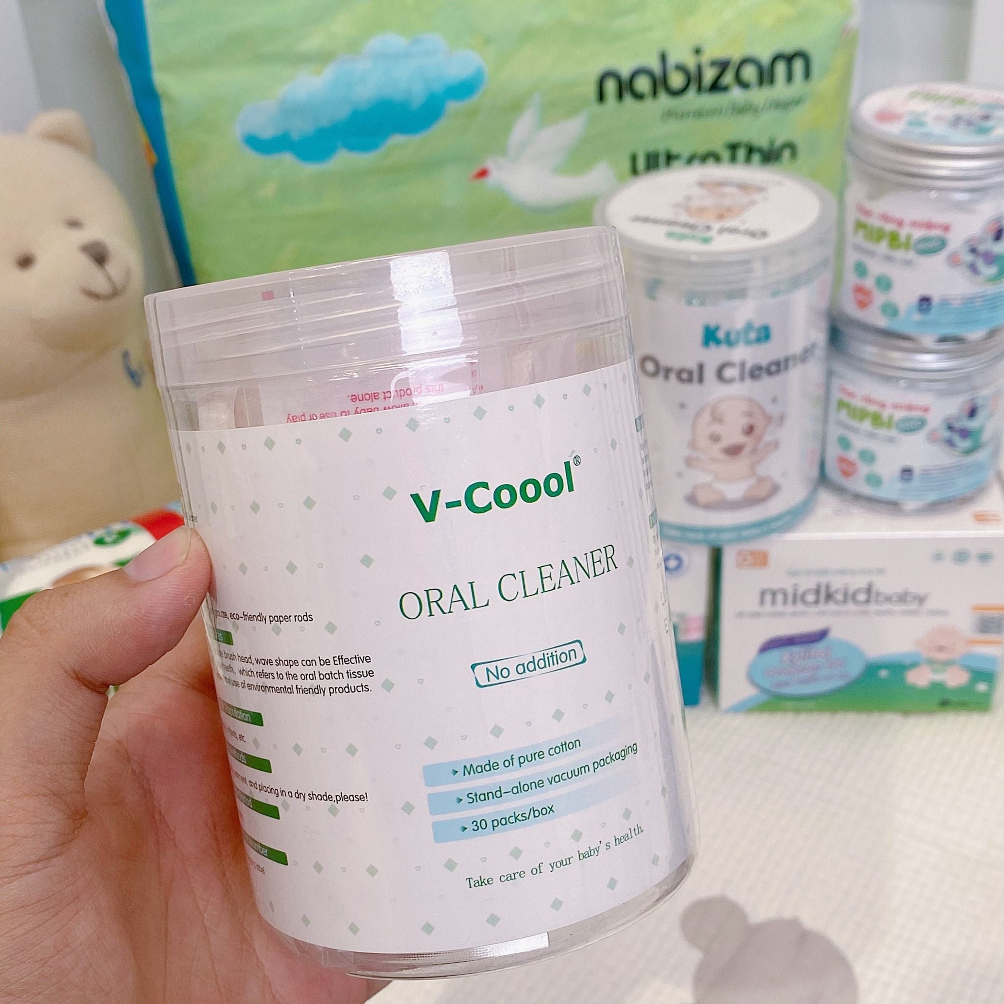 cây rơ lưỡi Vcool / 30 que – Dollar Baby