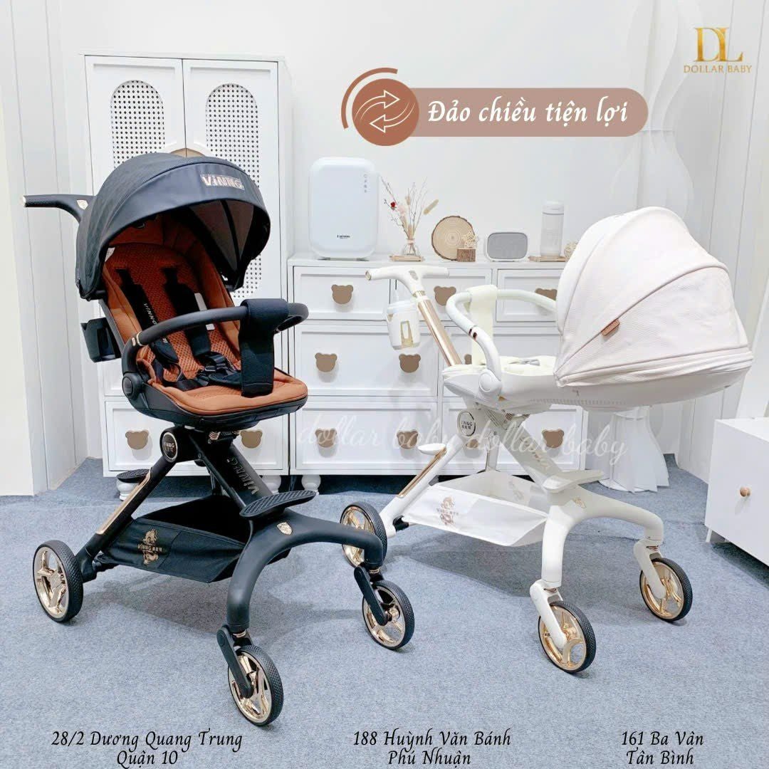 Xe Đẩy Đảo Chiều Vinng Q11 – Dollar Baby