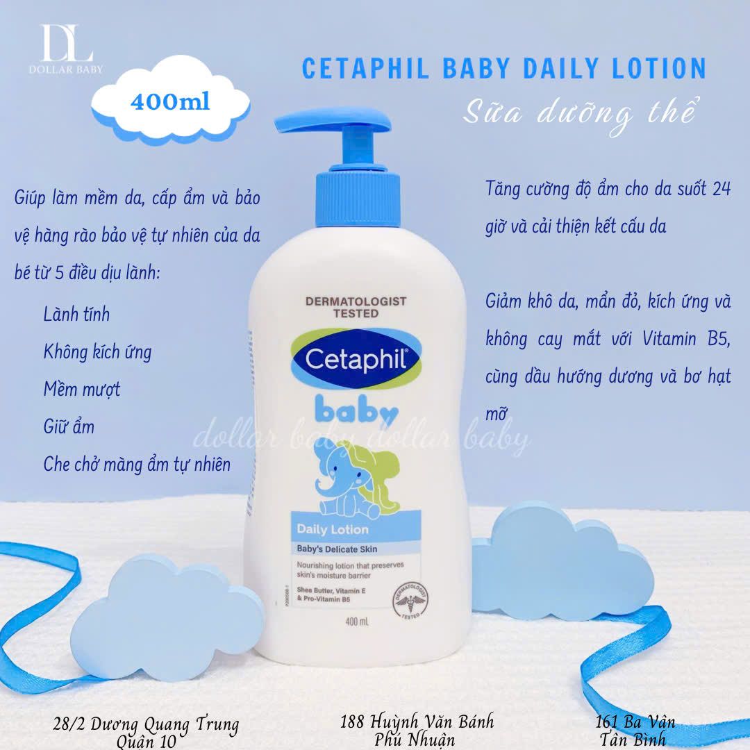 Cetaphil Baby Daily Lotion - 400 mL – Dollar Baby