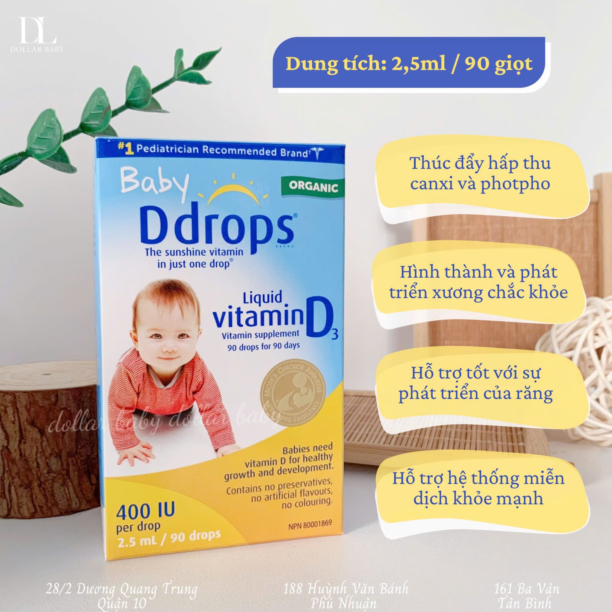 VITAMIN D3 DROP – Dollar Baby
