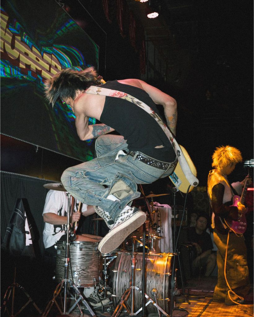 DOUBLE BAD- DOUBLE KNEES PANTS – NINEBLUES