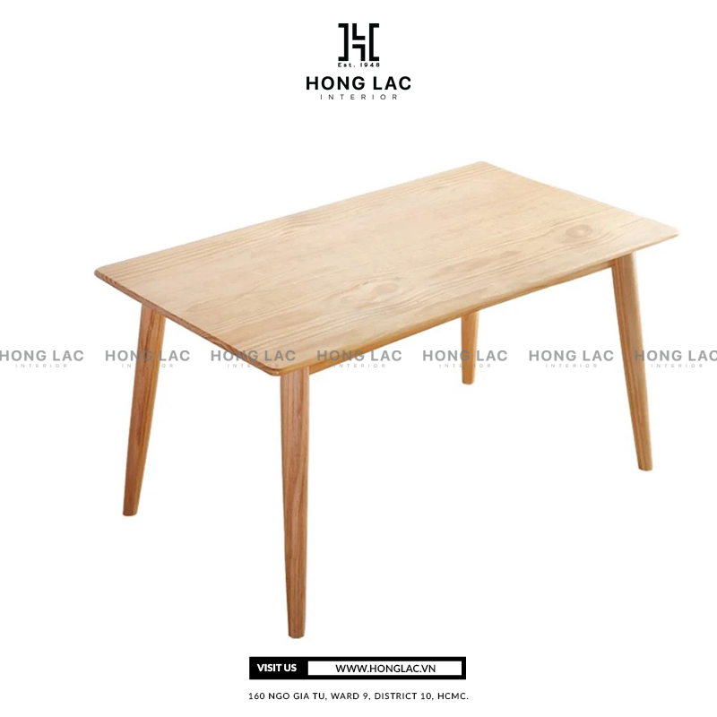 BÀN ĂN LATHING PHONG CÁCH TỐI GIẢN GỖ TỰ NHIÊN CAO CẤP - HIỆN ĐẠI ...