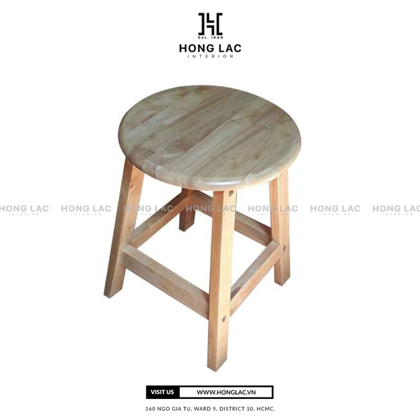 GHẾ ĐÔN HL2103-TRÒN - PHONG CÁCH TỐI GIẢN, GỖ TỰ NHIÊN, TINH GIẢN ...