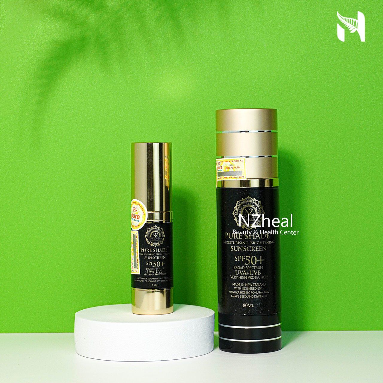 Kem chống nắng 4 in 1 Pure Shade SPF 50+ Moisturising & Sunscreen 15ml ...