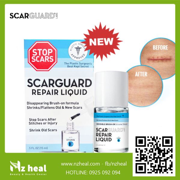 Gel Trị Sẹo Lồi Scarguard Repair Liquid 15ml (Scarguard MD) – NzHeal ...