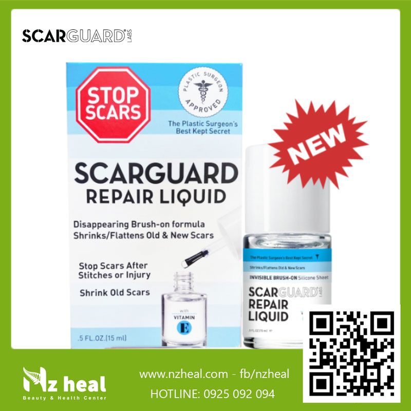 Gel Trị Sẹo Lồi Scarguard Repair Liquid 15ml (Scarguard MD) – NzHeal ...