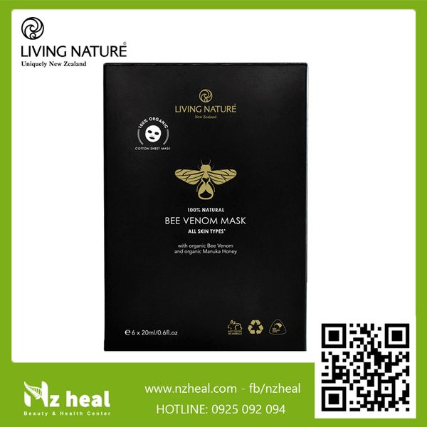 Mặt nạ dưỡng da từ nọc ong Bee Venom Mask - hộp 6 gói – NzHeal - Health ...
