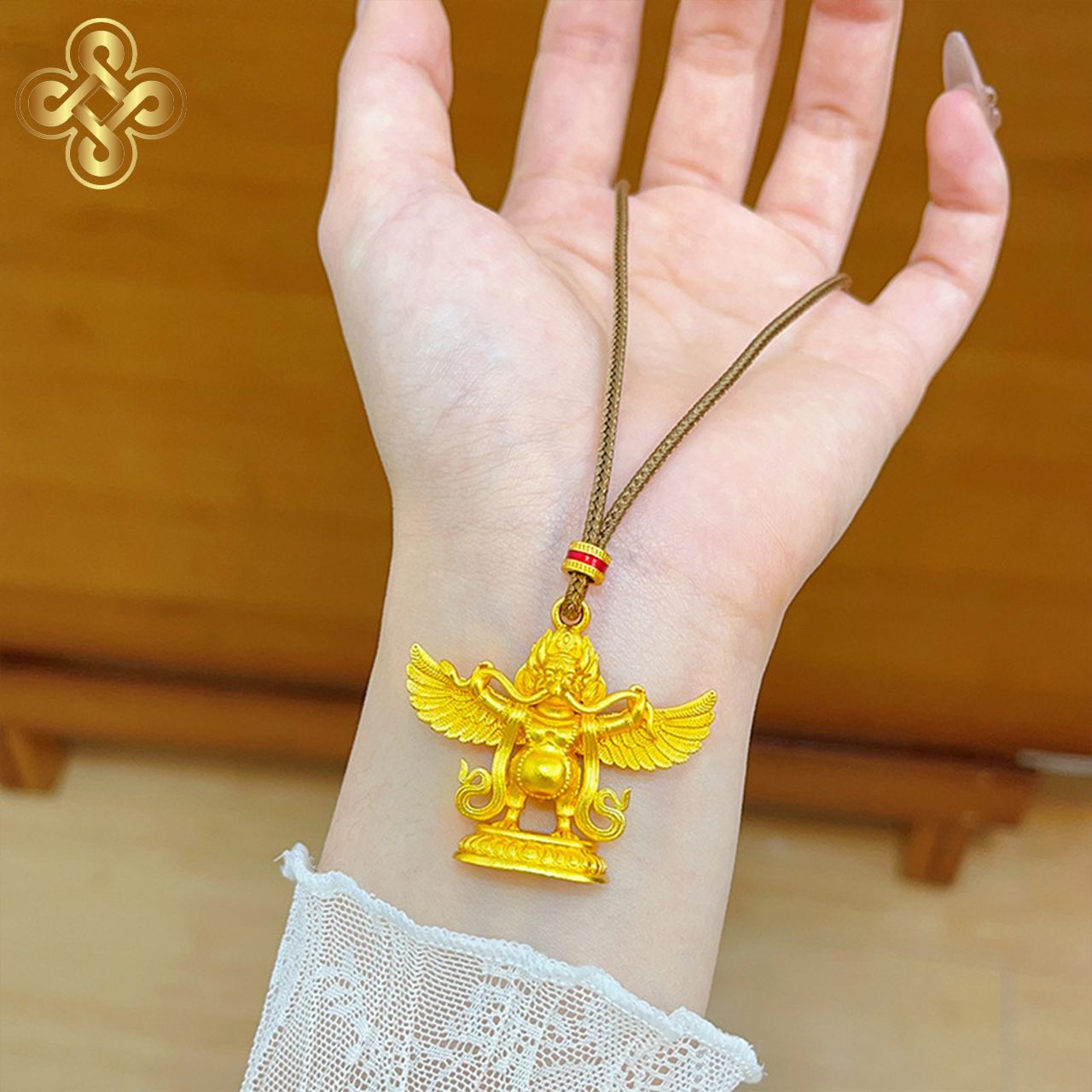 สร้อยคอจี้ต้าเผิงโบราณและนกปีกทอง – Mango Amulet