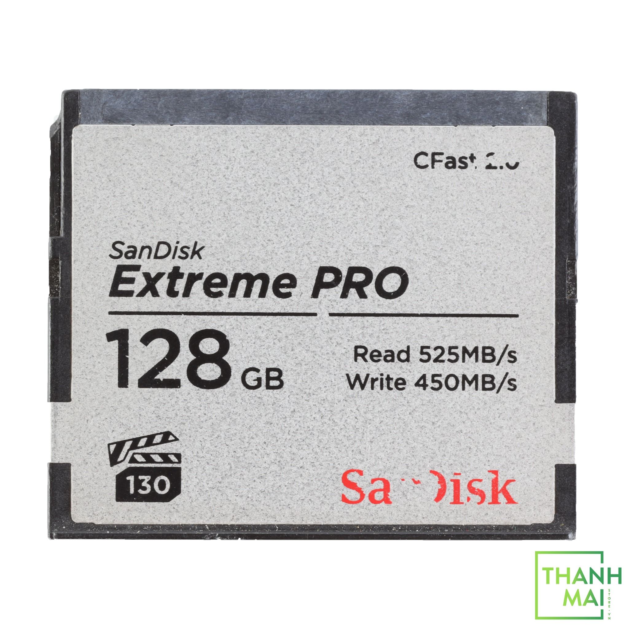 Thẻ Nhớ CFast 2.0 SanDisk Extreme Pro 128GB - Thanh Mai Store