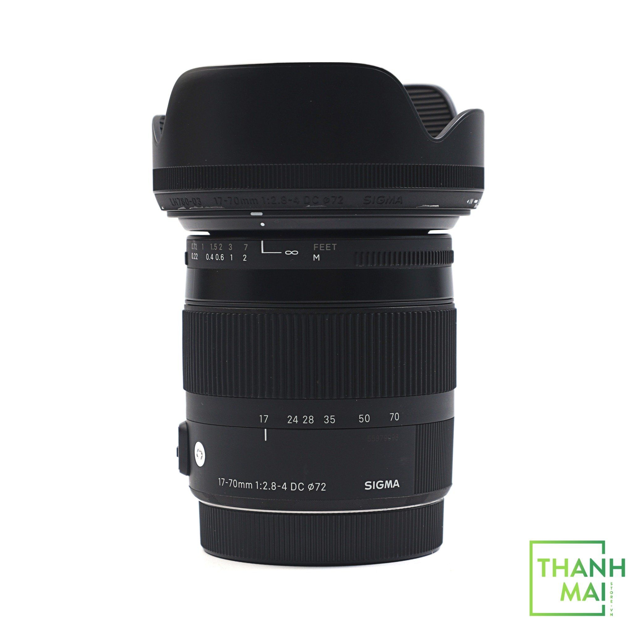 Ống Kính Sigma 17-70mm F/2.8-4 DC For Canon - Thanh Mai Store
