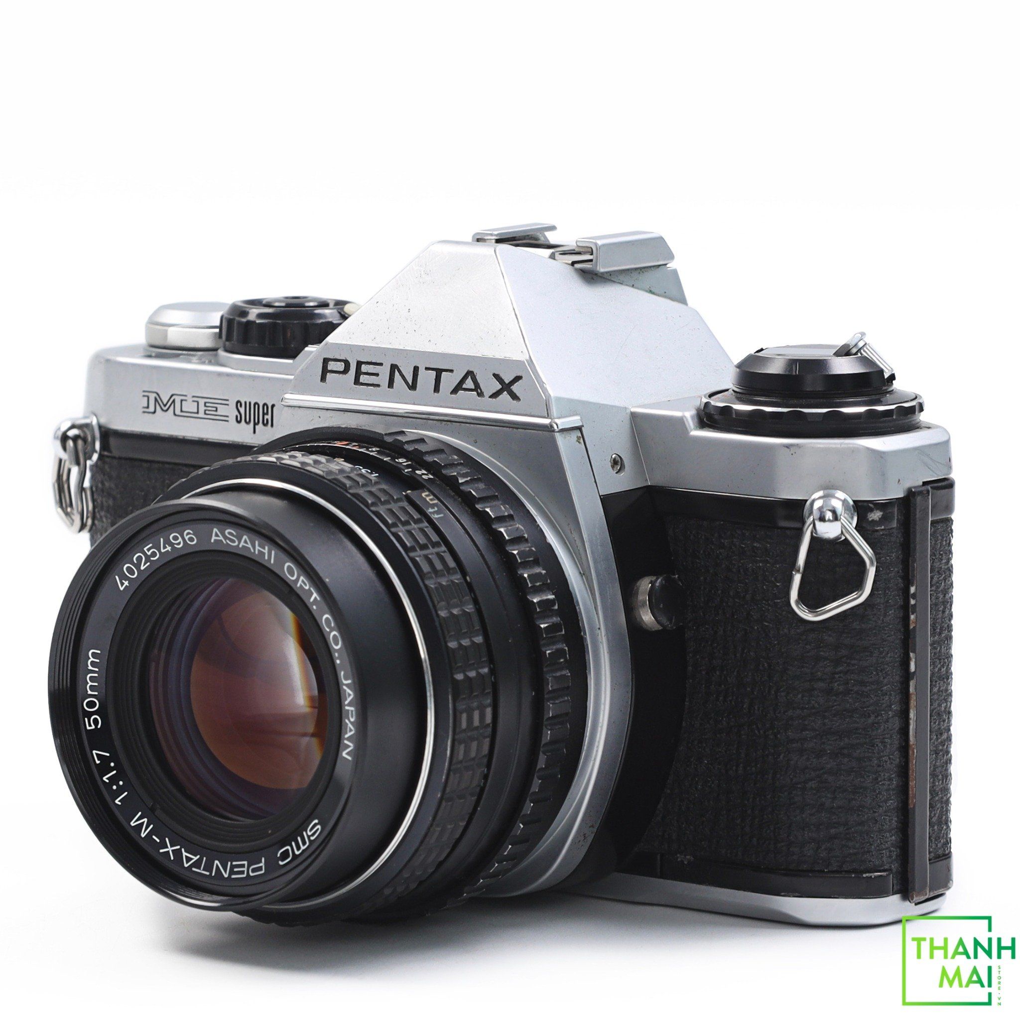 Máy ảnh Film Pentax ME Super kèm Ống Kính SMC Pentax-M 50mm f1.7 - Thanh Mai Store