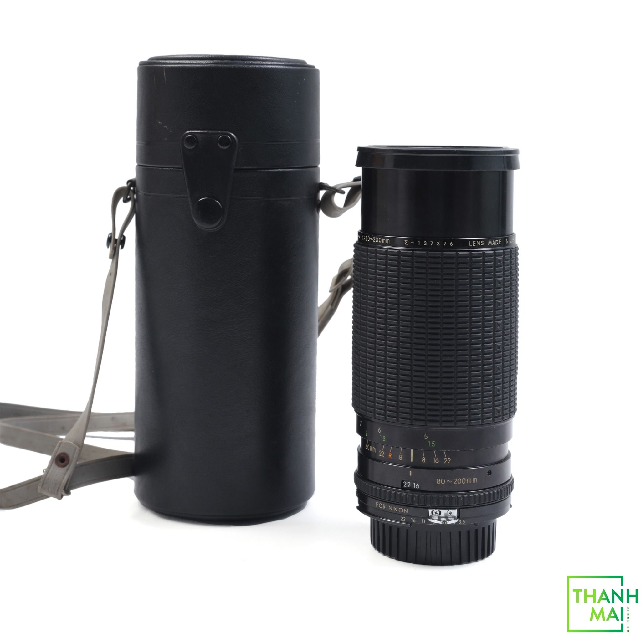 Ống Kính Sigma 80-200mm f3.5-4 High speed Zoom-C Multi-Coated ( Decor ...