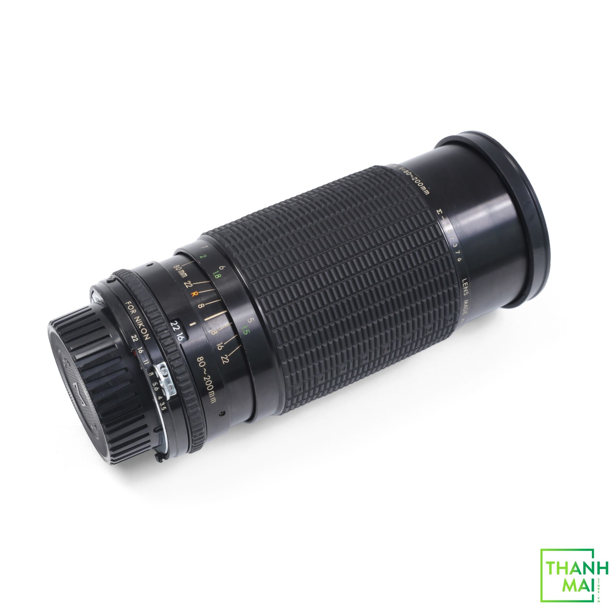 Ống Kính Sigma 80-200mm f3.5-4 High speed Zoom-C Multi-Coated ( Decor ...