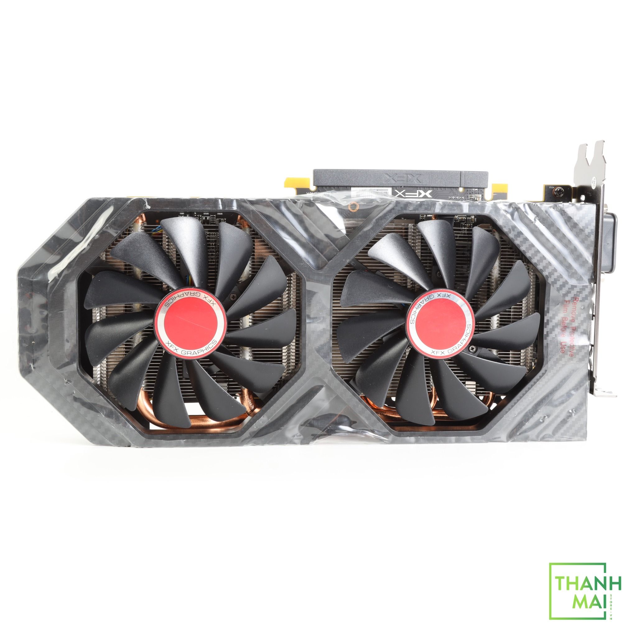 VGA XFX AMD RADEON RX 580 GTS Black Edition 8GB OC+ DDR5 ( RX-580P82 ...