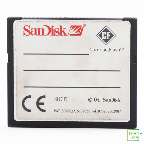 Thẻ nhớ CF Compact Flash Card Sandisk 2GB - Thanh Mai Store